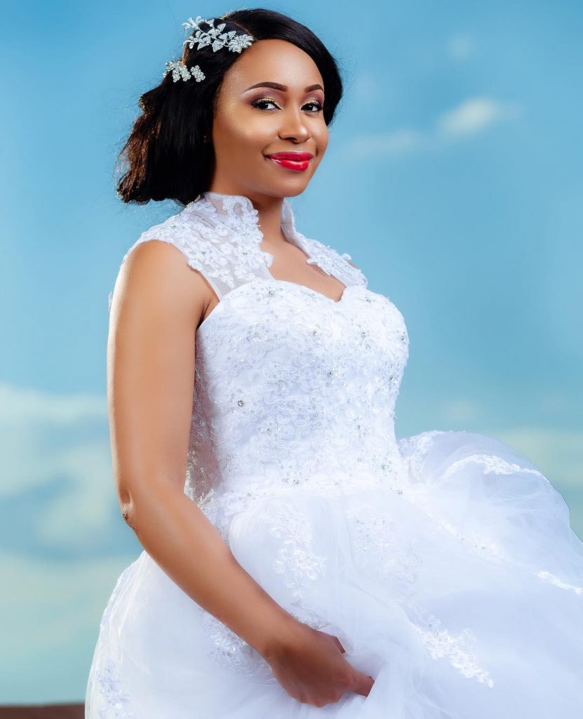 We too Couldn't recognise Pokello in a Wedding dress - ZIMBUZZ